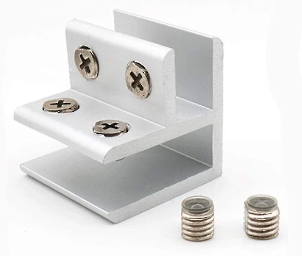 4 Pack 90 Clamps For Glass To Glass, Fixing To Two Side Panels, Shower ...