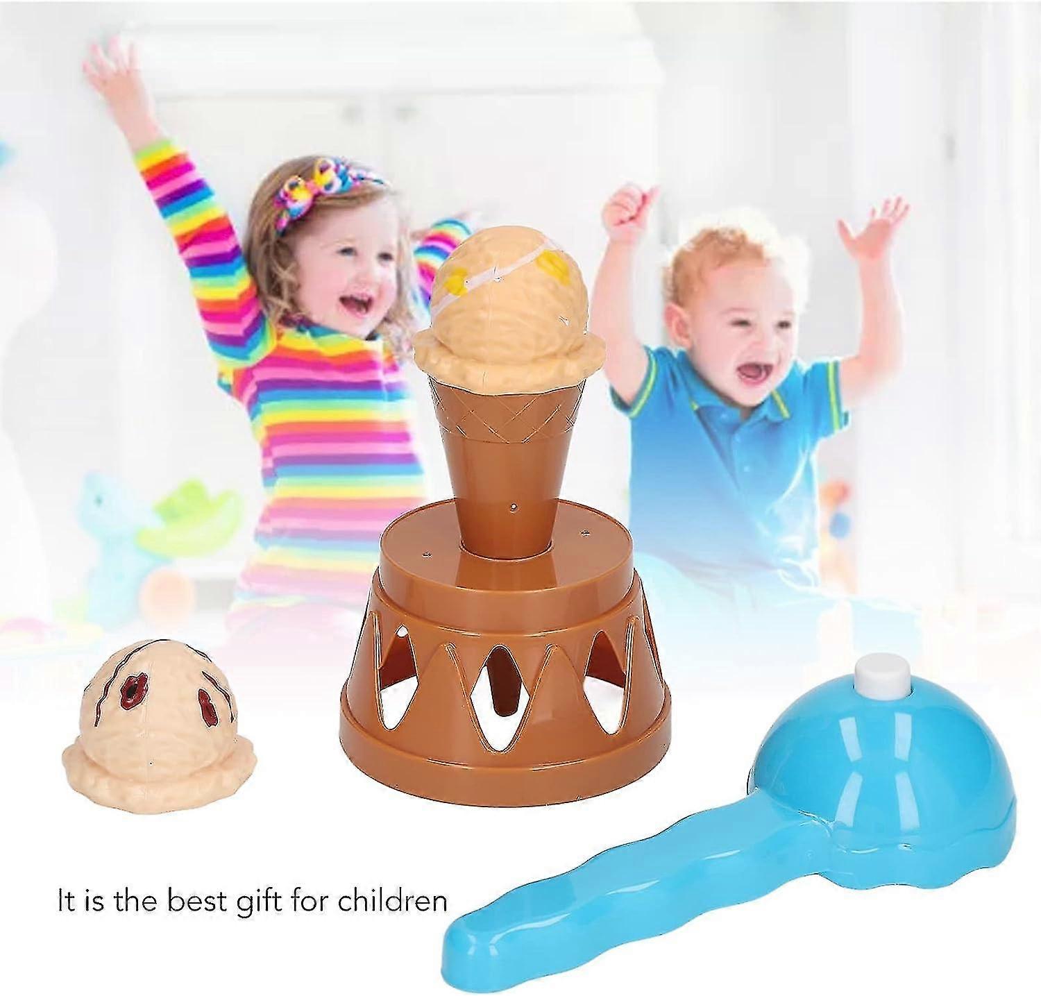 Ice Cream Game Set, Improve Fine Motor Skill Ice Cream Cone Game Early ...