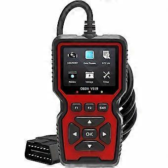 V519 Car Diagnostic Scanner, OBD2 Live Data, Engine Fault Codes ...