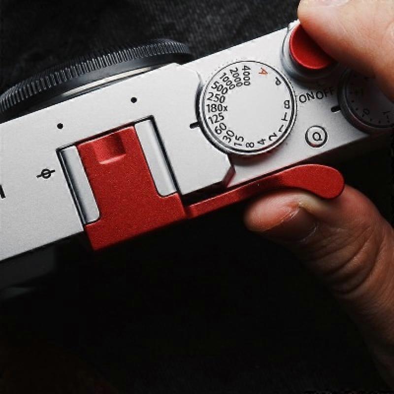 For Fuji Fujifilm X-e4 Xe4 Camera Hand Grip With Leather Protect ...