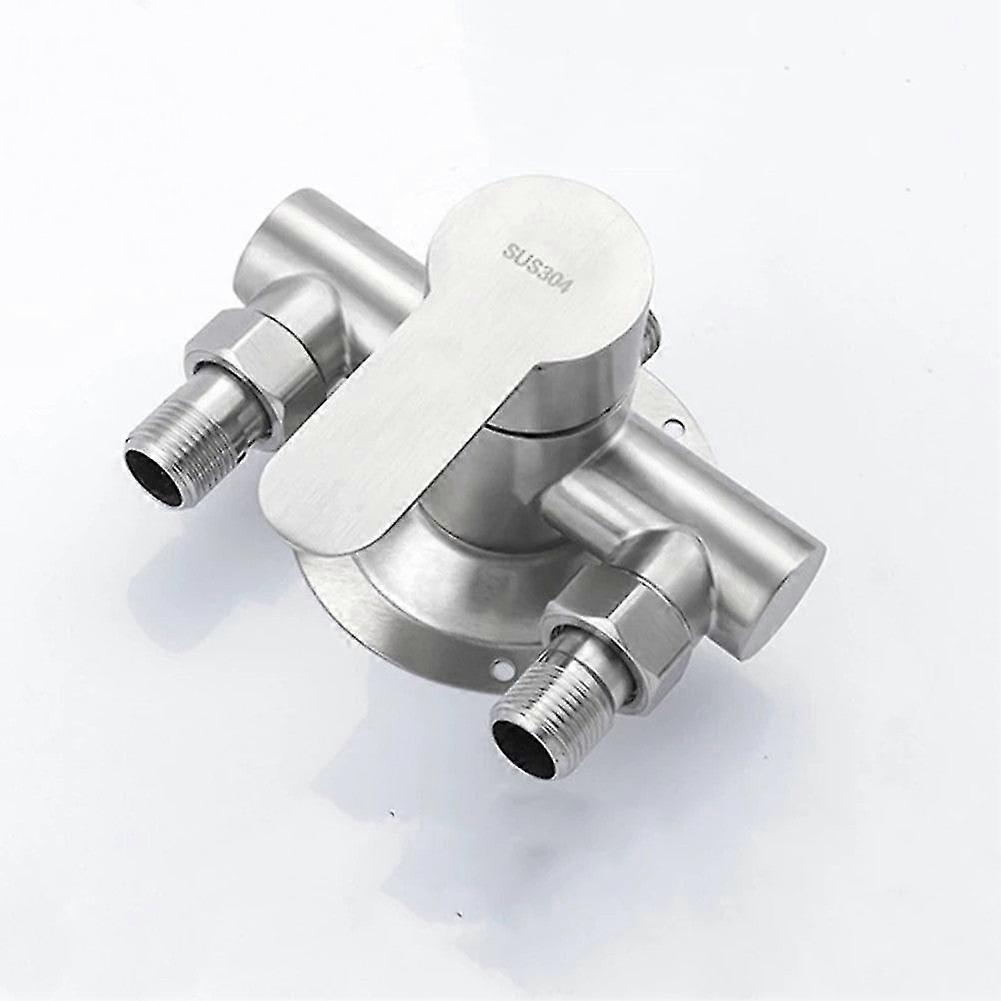 1 Pc 304 stainless steel hot and cold water mixing valve surface ...