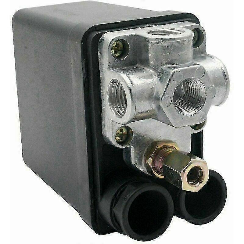 Pressure switch g1/4, 240v vertical three-phase four-hole pressure ...