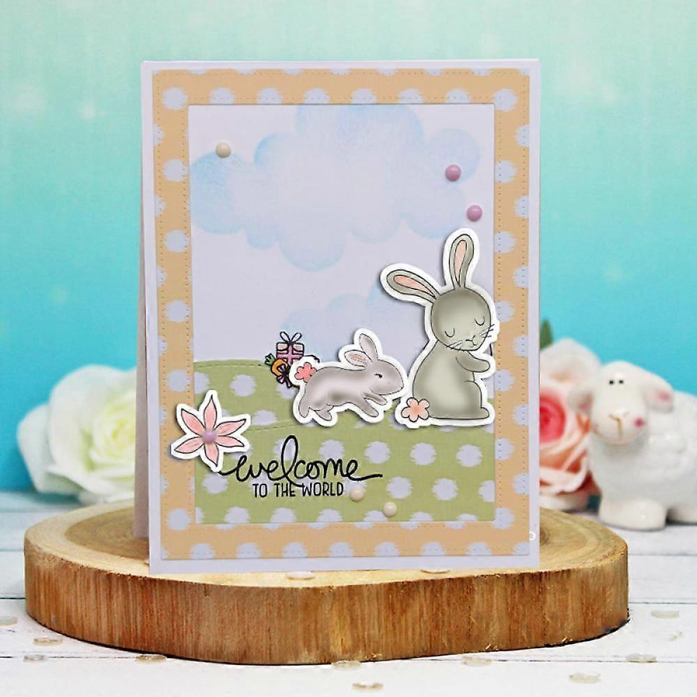 Transparent Stamp Set for Card Making and DIY Scrapbooking - 2Pcs Sheep ...