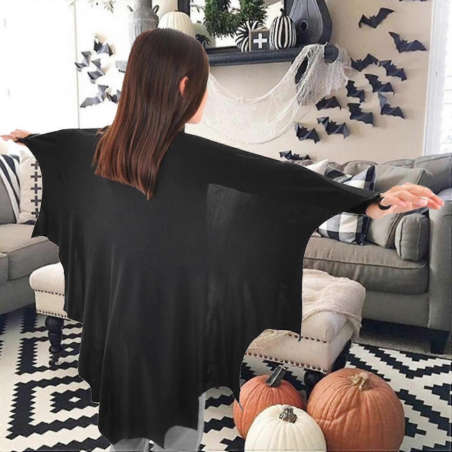 Bat Wings Costume Accessory - Black Wing Set Dress Up Accessories For ...