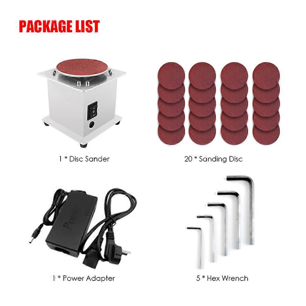Mini Bench Disc Sander Electric Edge Sharpener 7 Variable Speed 20 ...