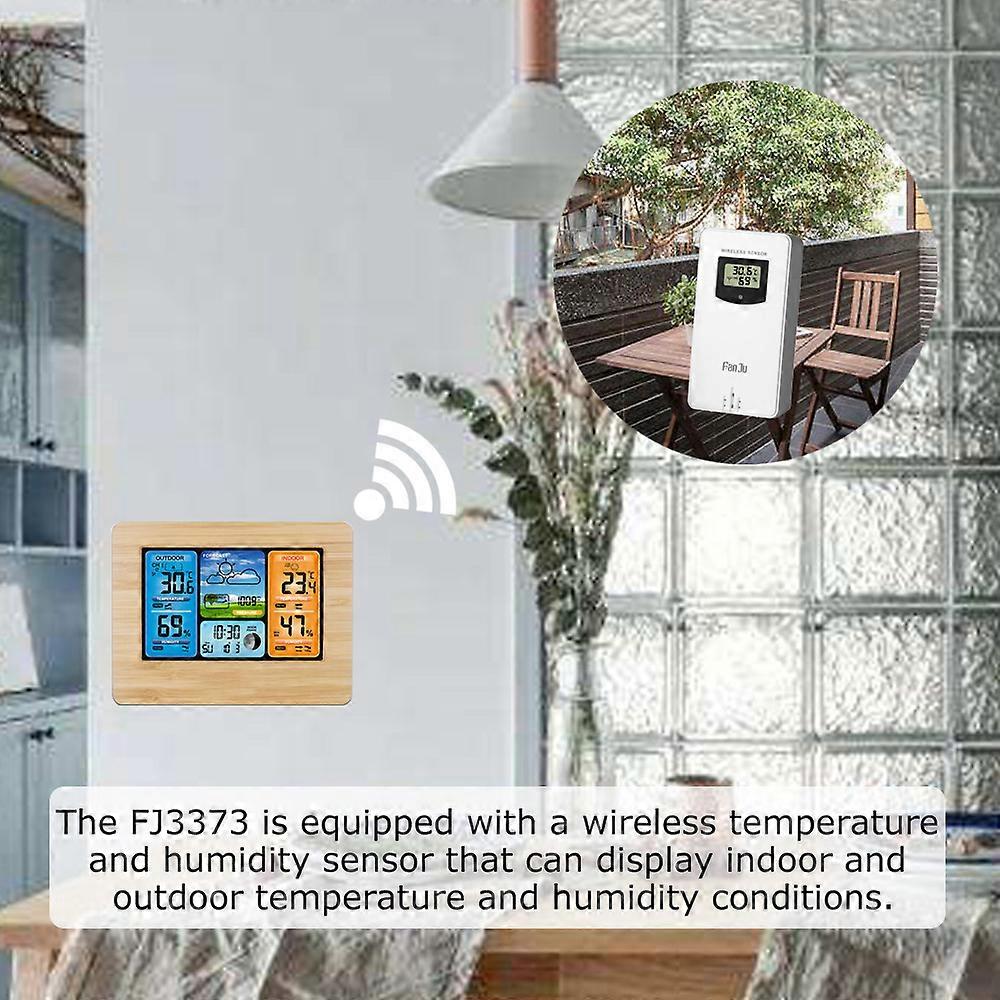 Wireless Digital Thermometer Hygrometer Barometer Weather Station Frost ...
