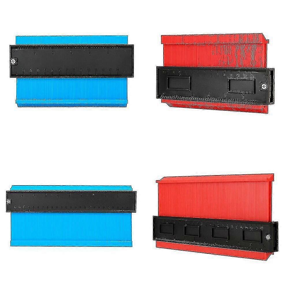 12/14/25 cm uregelmæssige konturer Gauge Arc Lineal Plast Gauge Contour ...