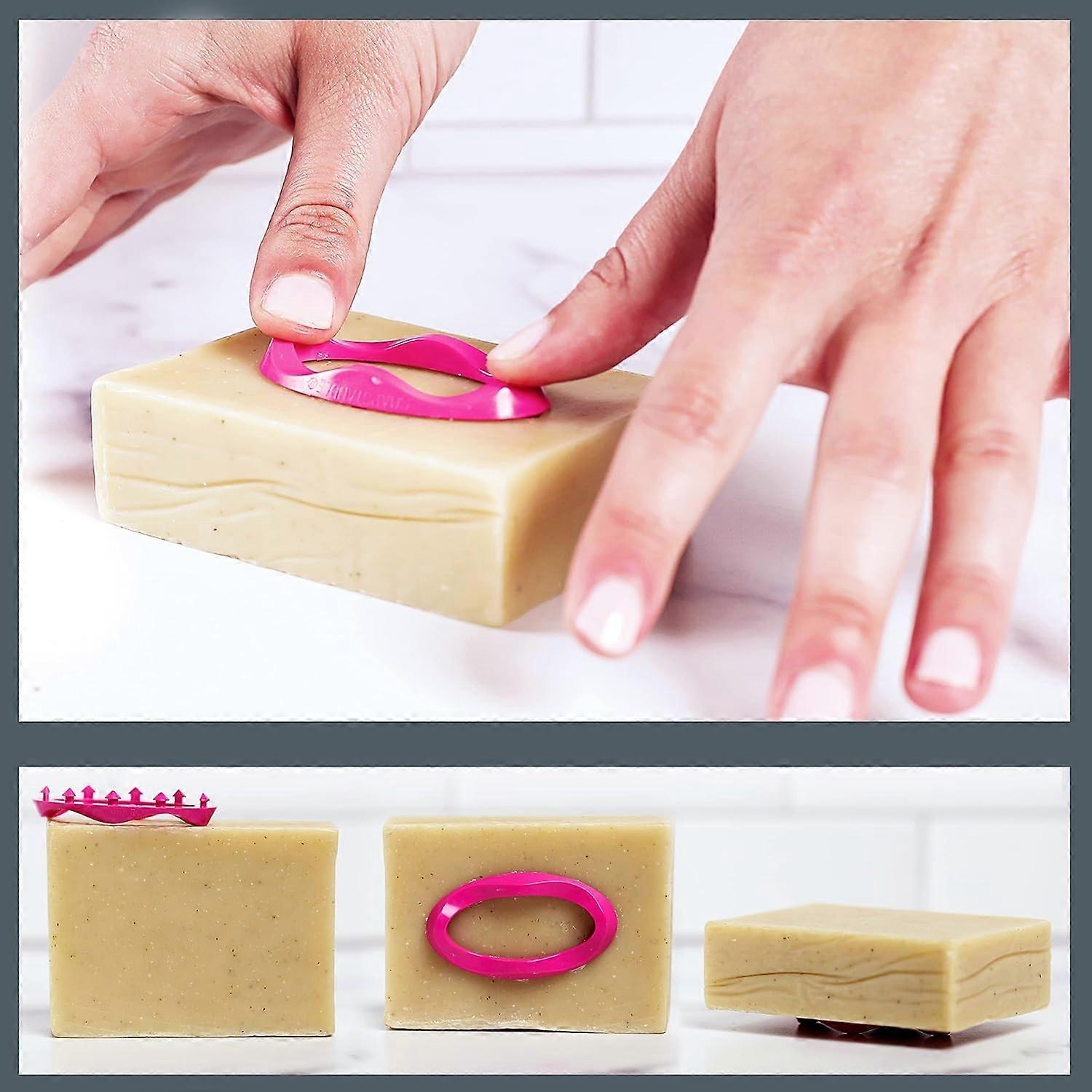 SoapStandle Bar Soap Grip, USA Made, Dish / Holder Replacement Dries No ...