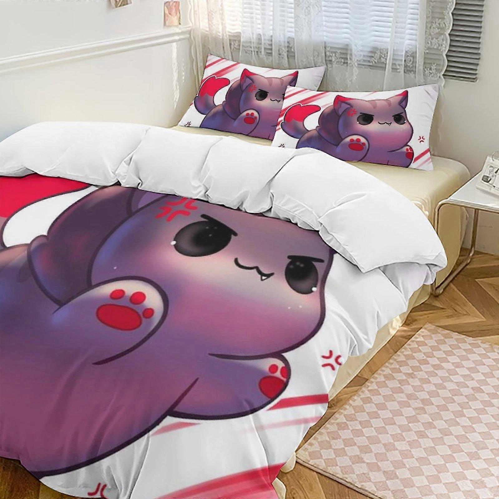 Bedding set XU610 Aphmau Down Duvet Cover Lightweight 3-piece Set, 1 ...