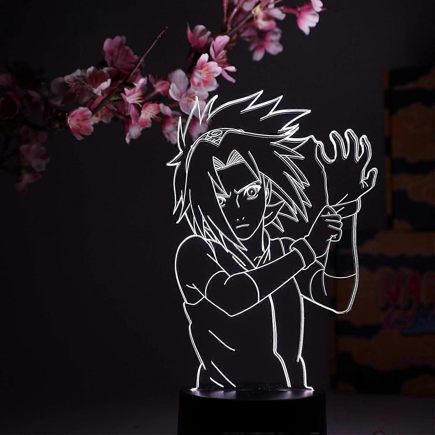 SBSG Sakura Haruno Otaku Lamp Naruto Shippuden Anime Lamp Figure Night ...