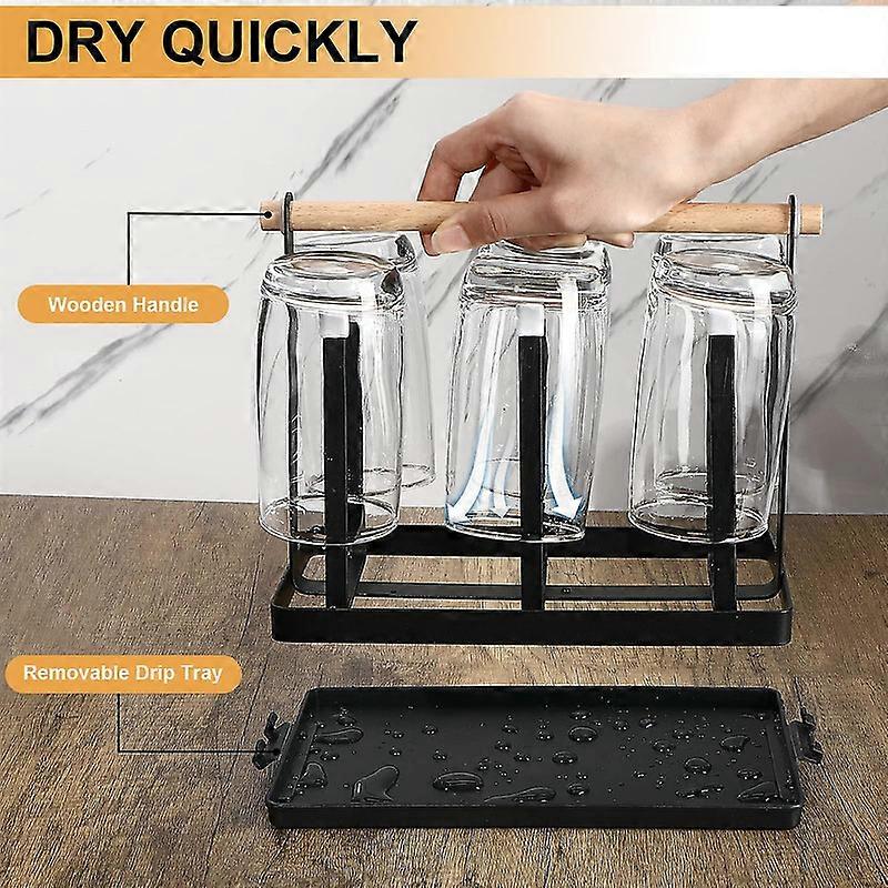Bottle Holder For Sodastream, 6 Bottle Stand, Drip Rack, Bottles, Metal Draining Rack, Bottles ...