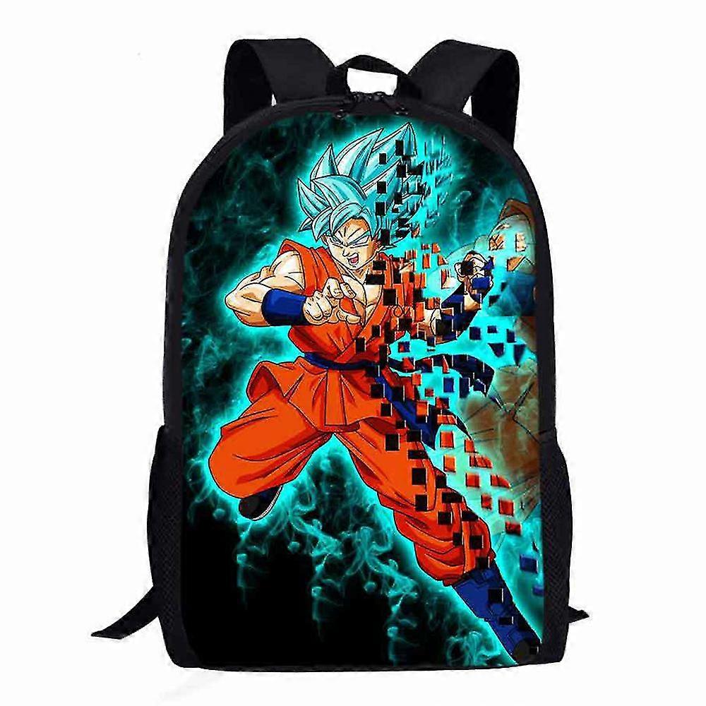 Kids Boys Girls Dragon Ball Print Backpack Rucksack Large Capacity ...