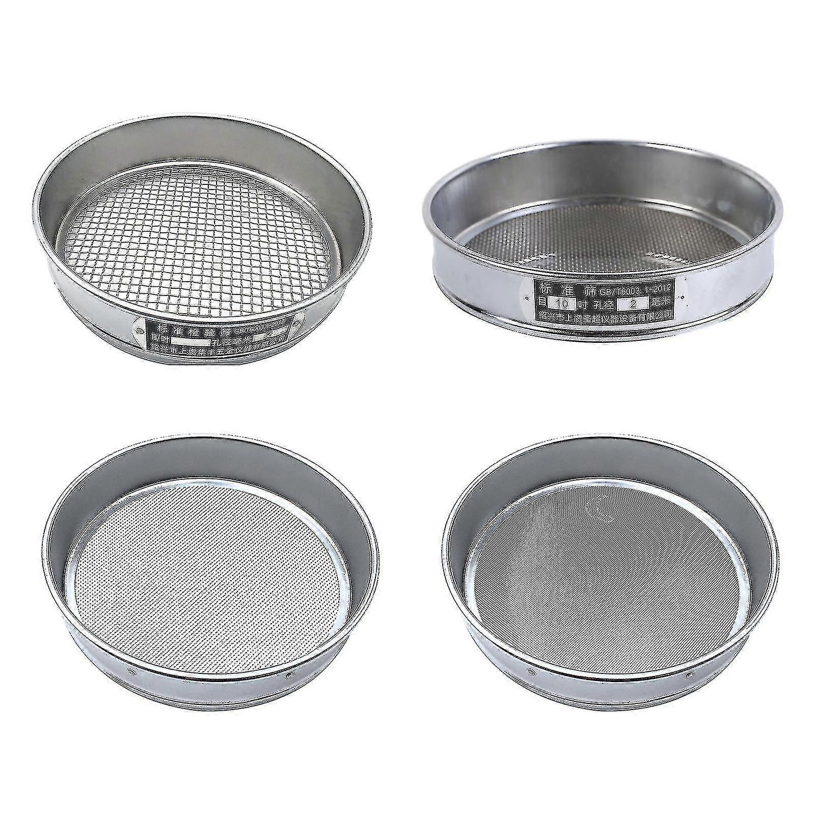 Stainless Steel 4/10/20/60 Mesh Bottom Mesh Flour Sieve Thickened Rice ...