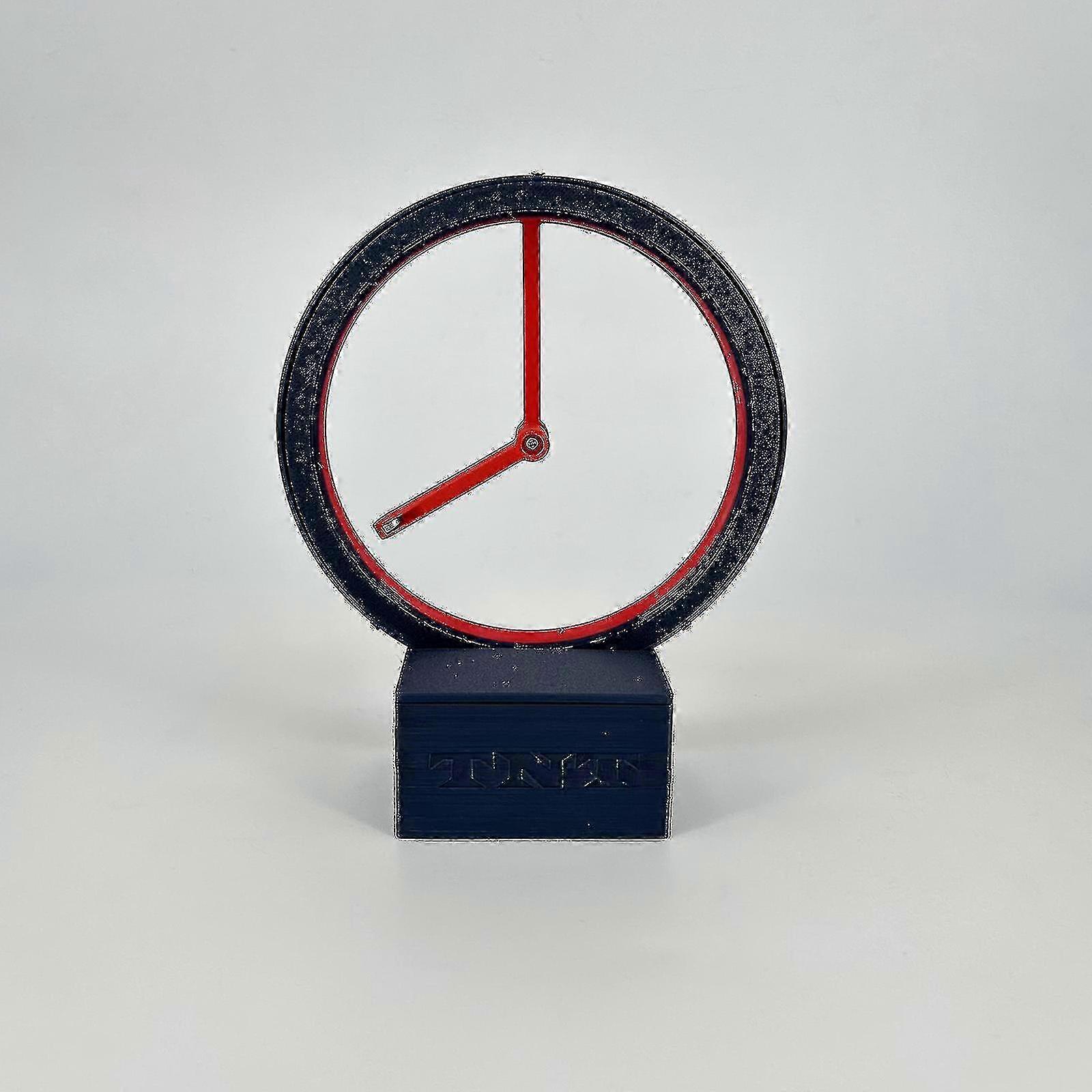 Hollow Clock Floating Hand Wifi Auto Time Sync Funny Hollow Clock For ...