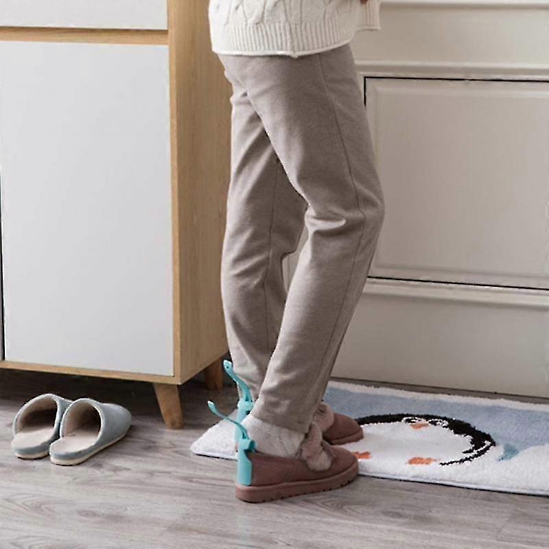 1pcs Lazy Shoe Helper Unisex Wear Shoe Horn Helper Shoehorn Shoe Easy ...