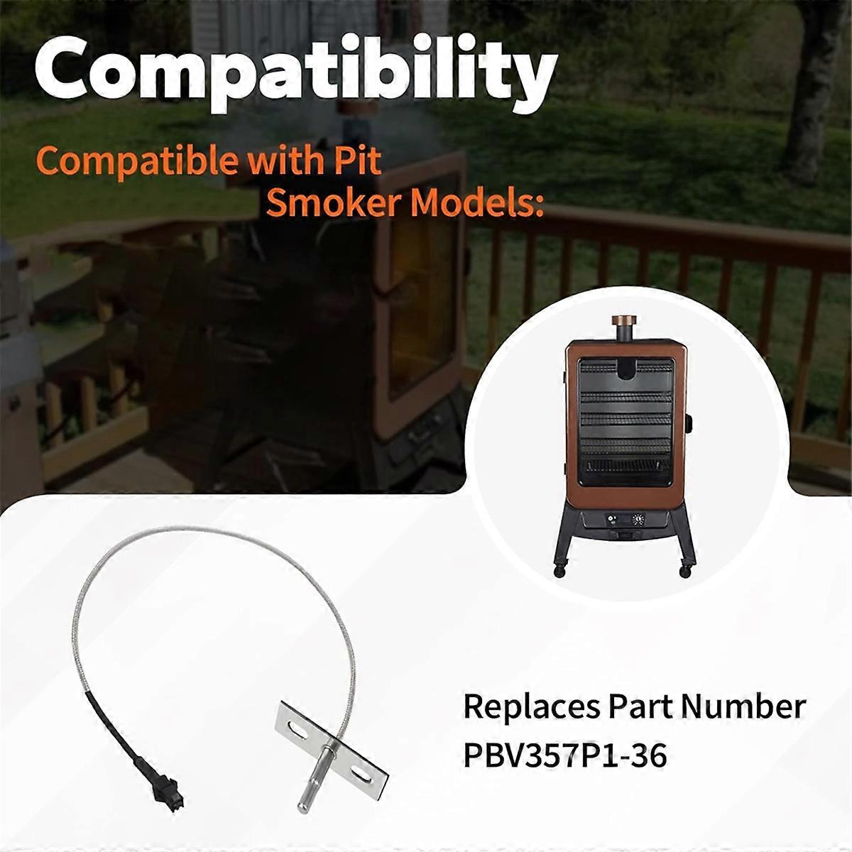 RTD Temperature Probe Sensor Replacement for Pit-Boss 3/5/7 Series, Pro ...