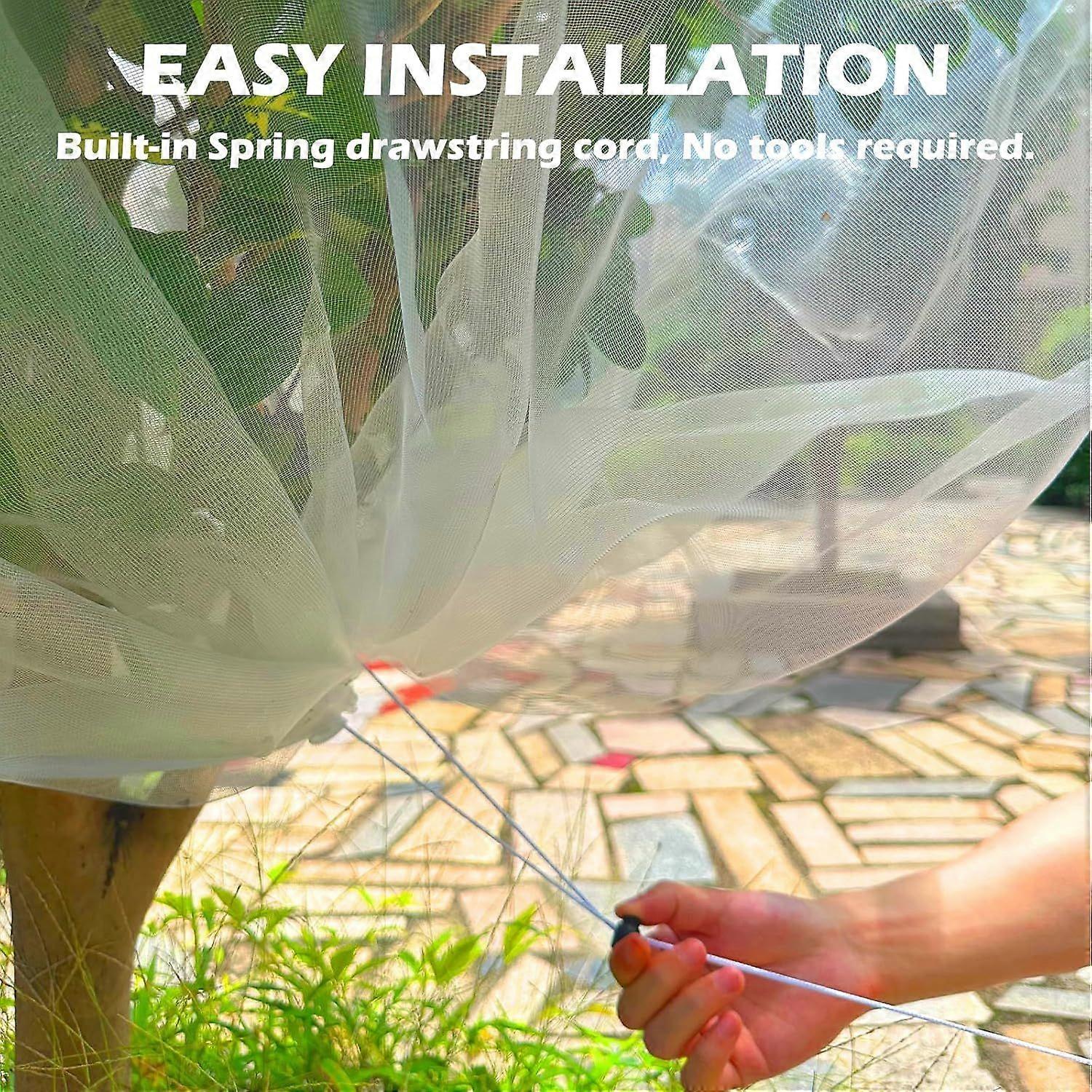 2025 Latest Model 8x8ft Large Garden Netting Fruit Tree Netting Garden ...