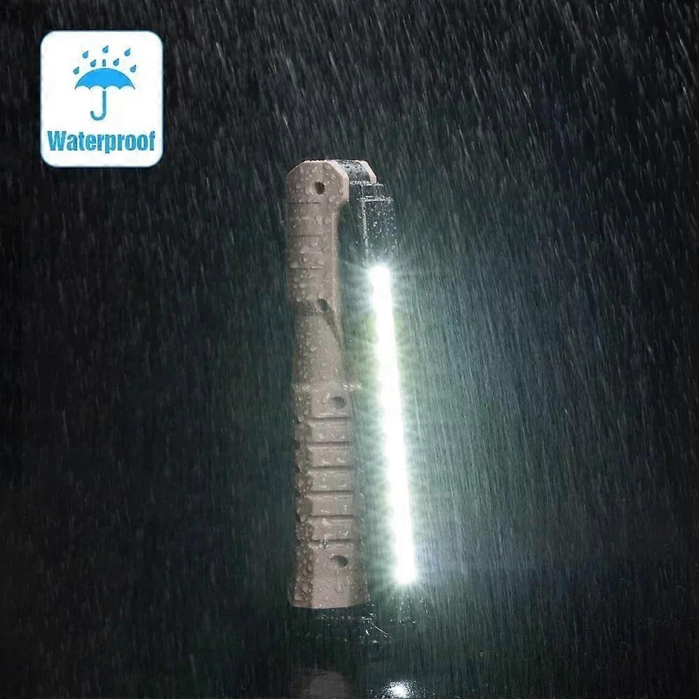Folding COB Portable LED Work Light Handheld Flashlight Torch Emergency ...