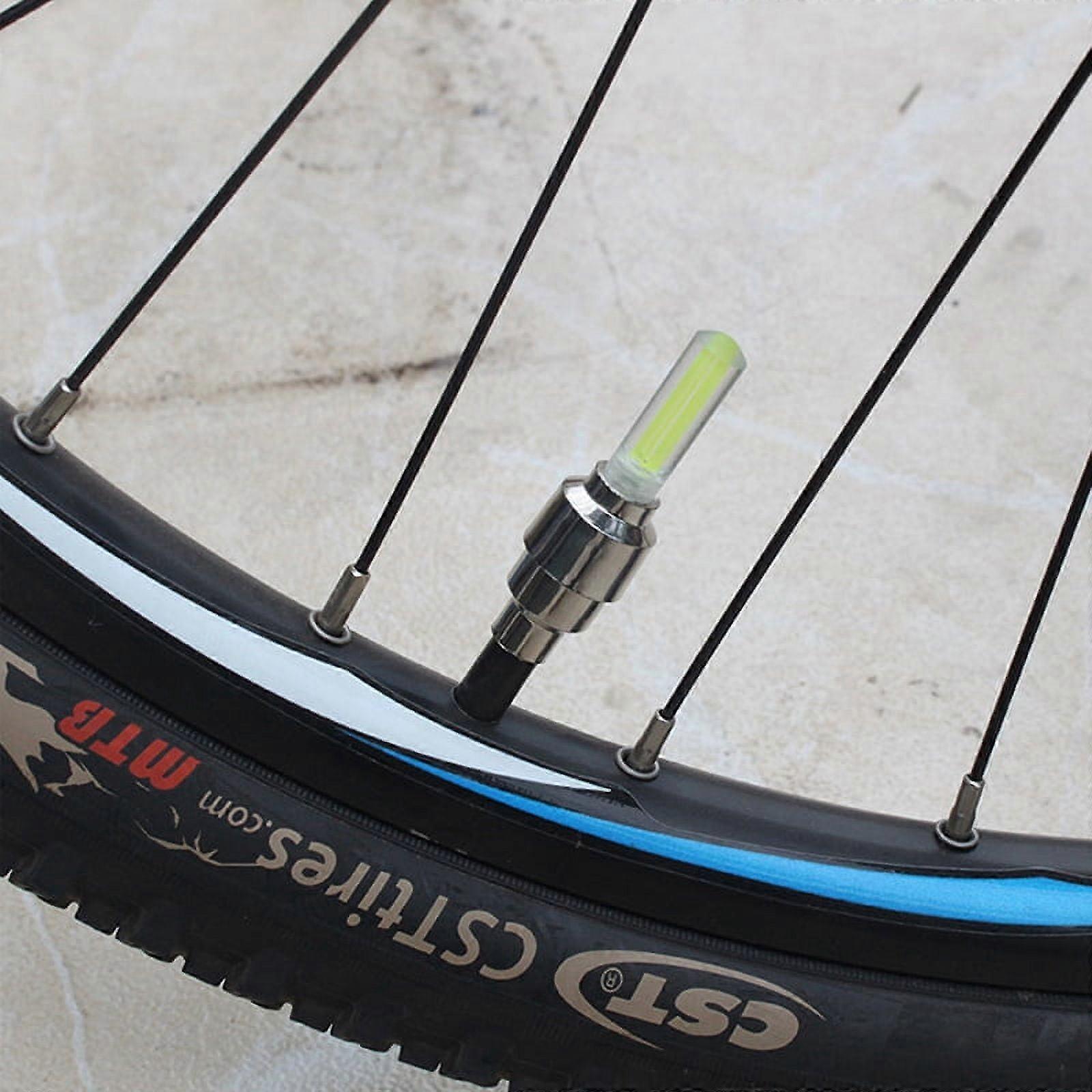 Motion Activated LED Flash Tyre WheelCap Light for Car Bike ...