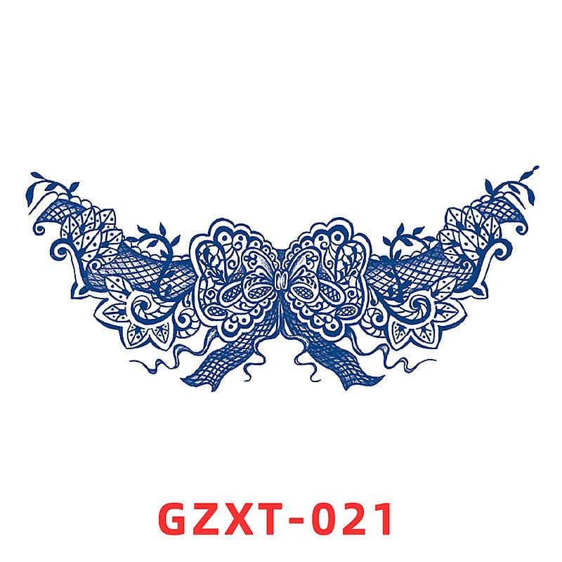 Juice Chest Sticker Tattoo Sticker Herbal Semi Permanent Flower Chest ...