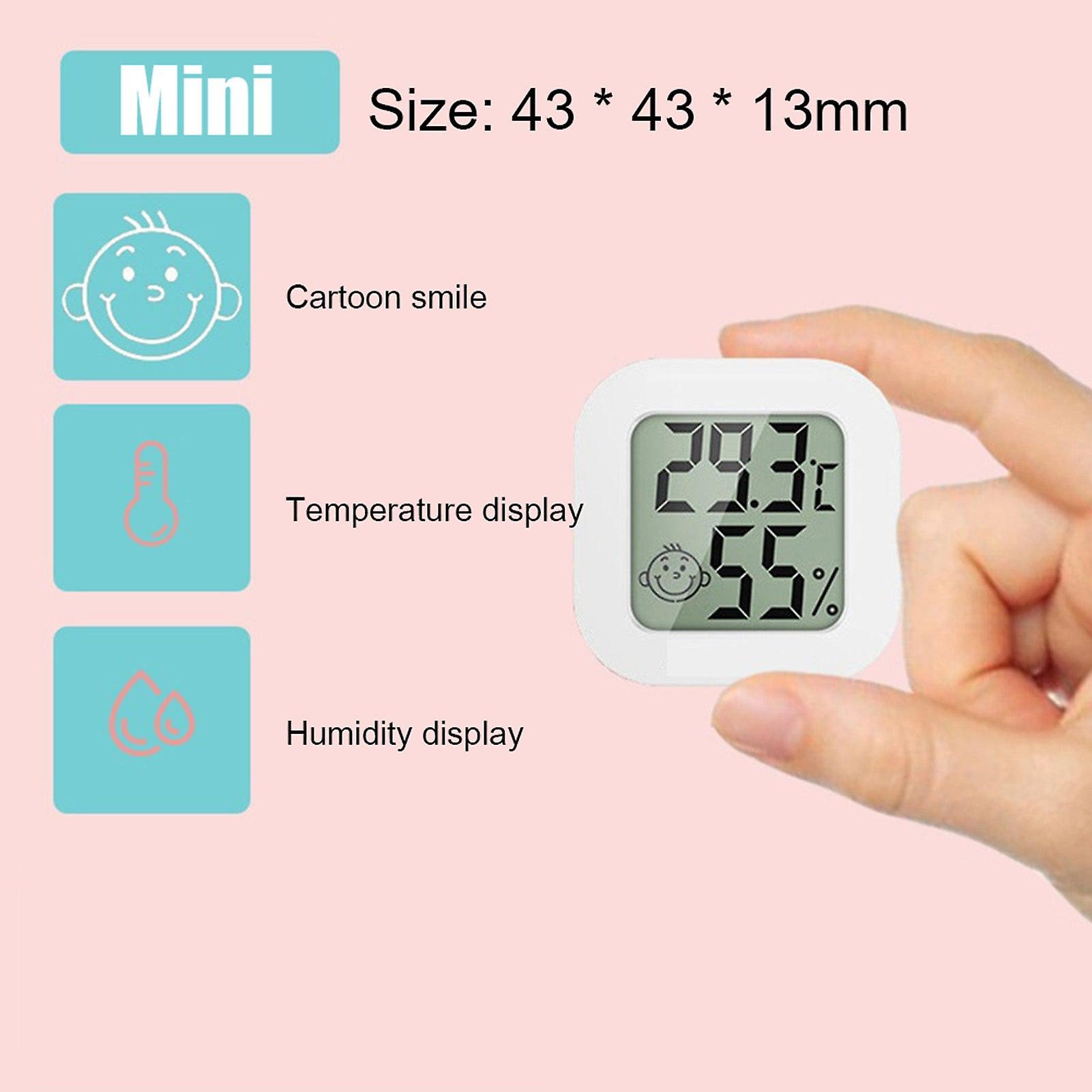 Temperature humidity sensor palm size indoor thermometer real-time ...