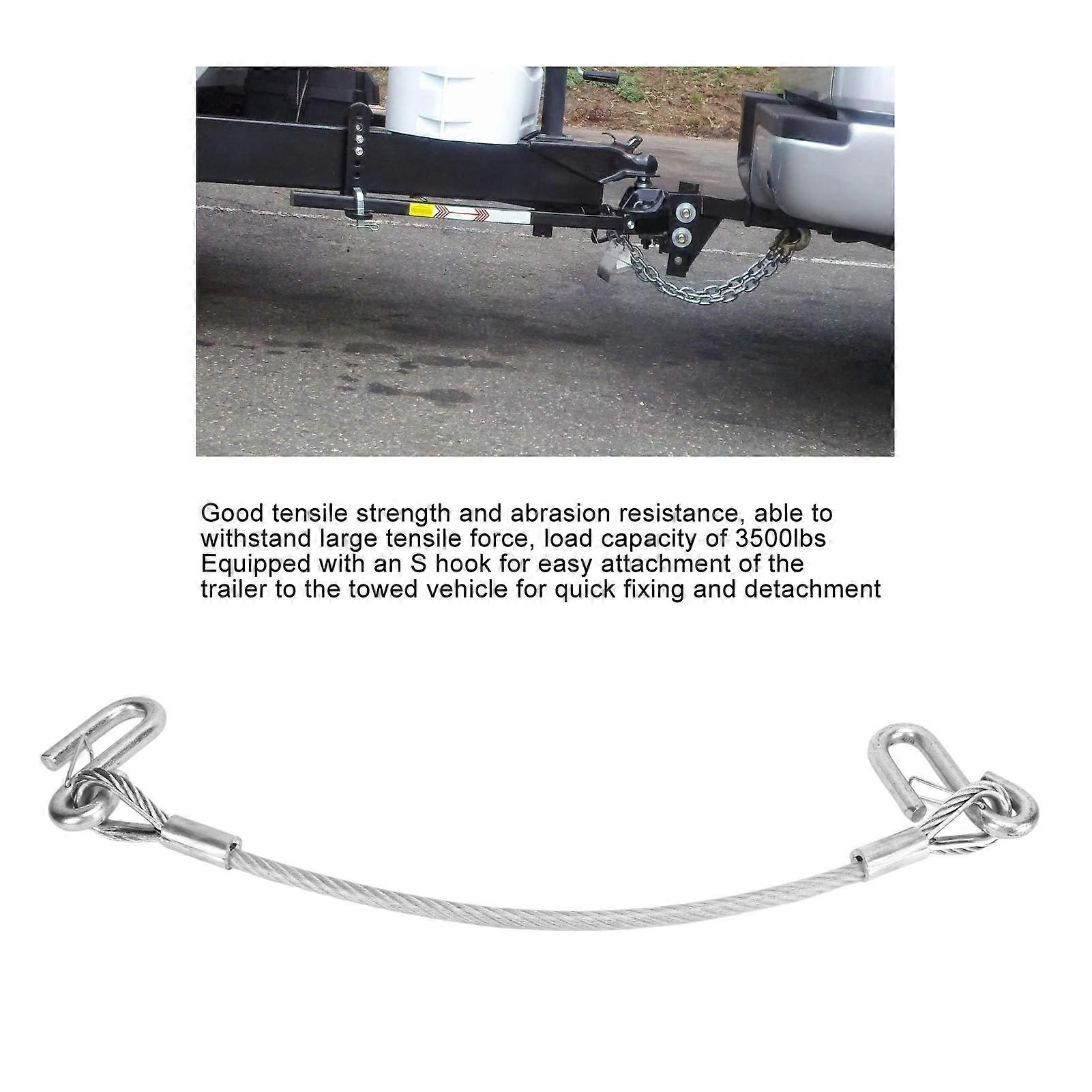 70cm Trailer Safety Chain Large Load Capacity Rugged Reliable Portable ...