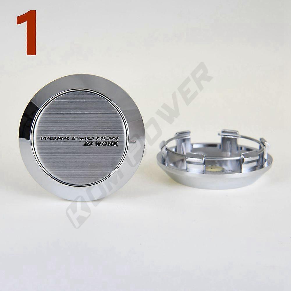 4pcs Od 70mm / Id 63mm Sport Rim Cover Cap Work Emotion Equip Meister ...