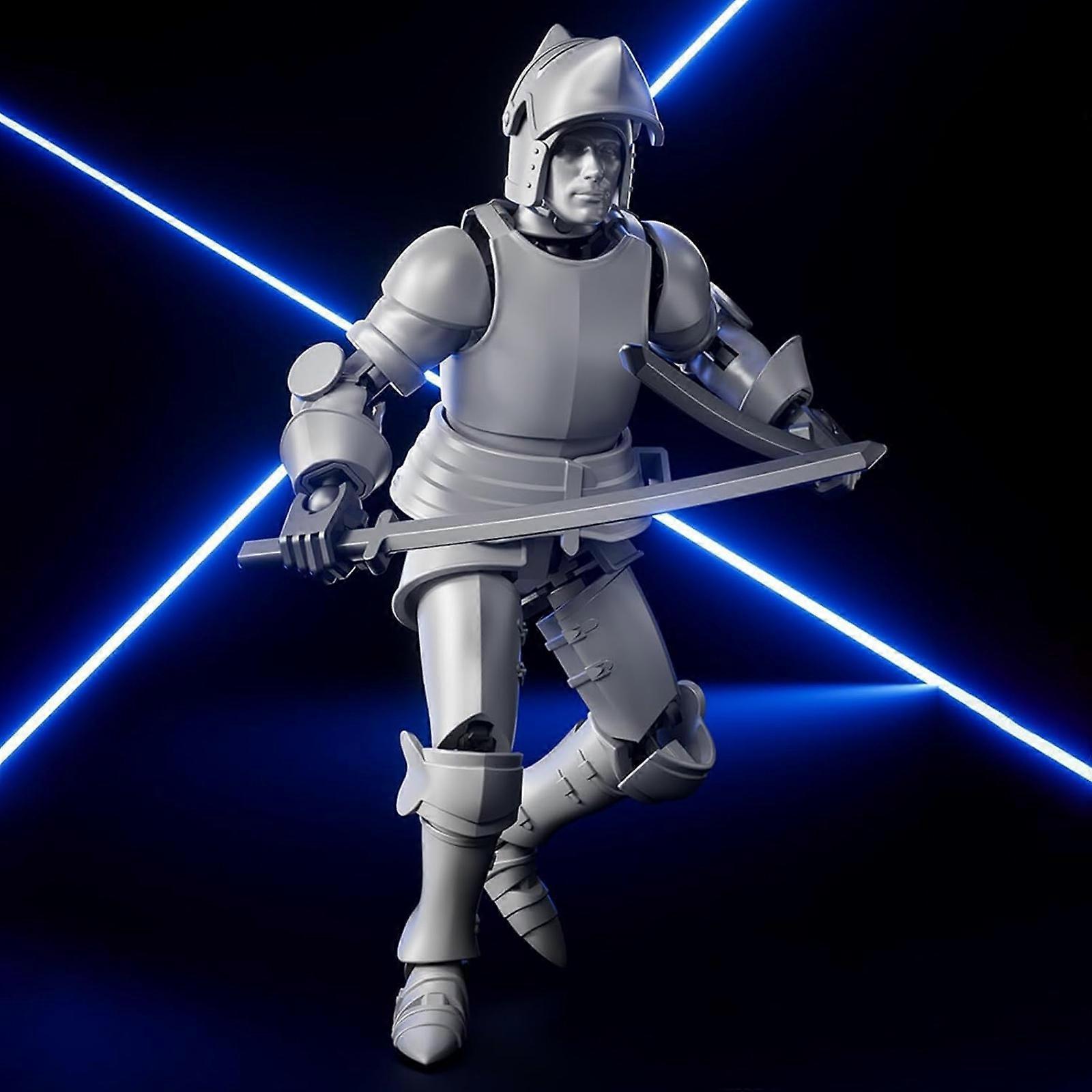 Dummy 13 Robot Action Figure in Armor, T13 Fifth Generation Medieval ...