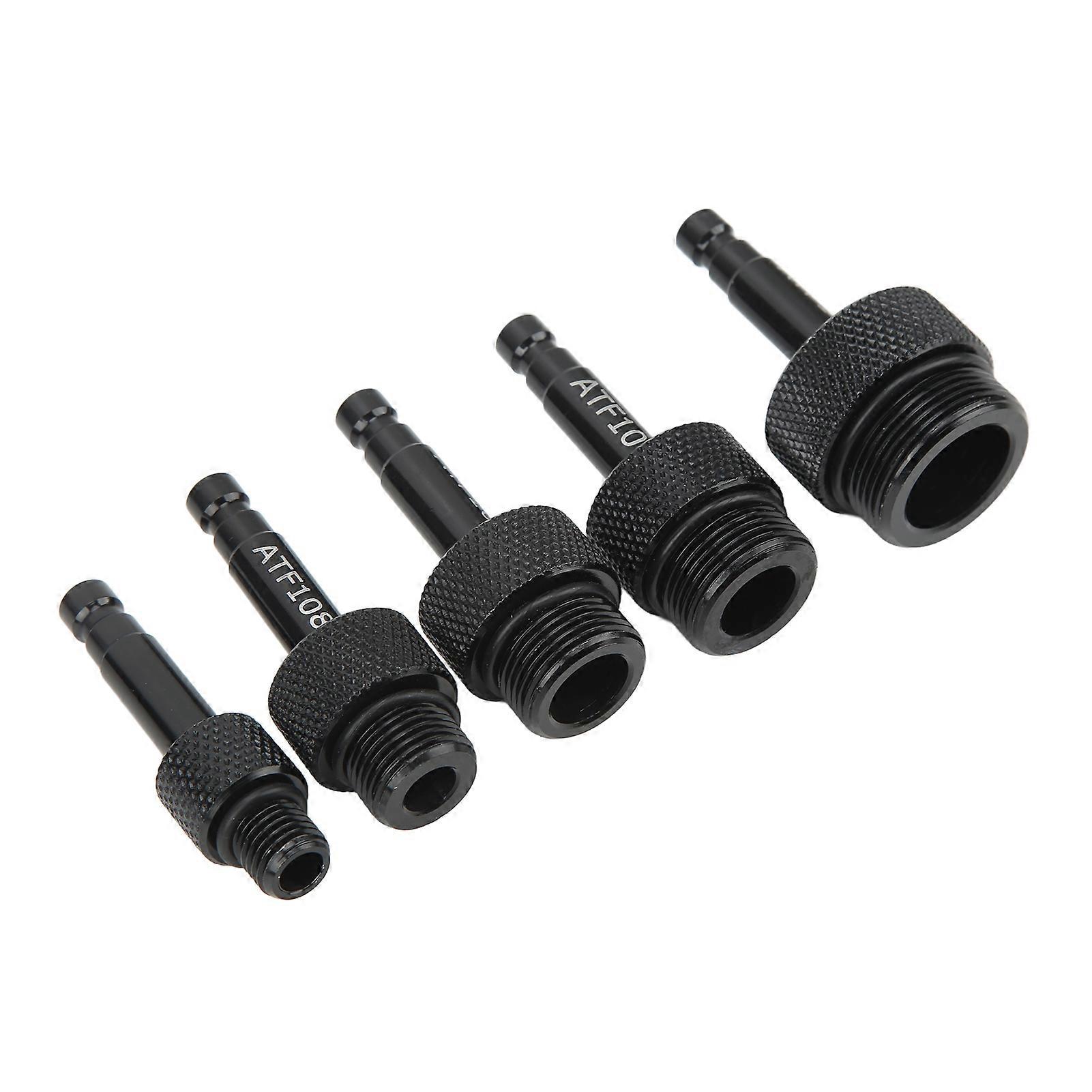 13 Pcs ATF Gearbox Filling Adapter Carbon Steel Transmission Oil Refill ...