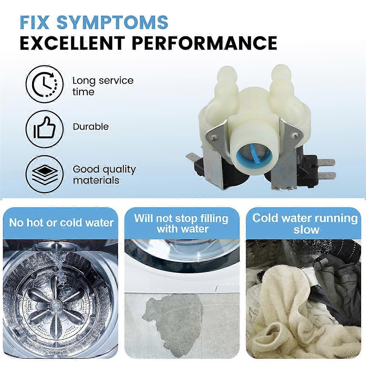 FPS135-270G 0024000126B Water Inlet Double Valve Solenoid Valve for ...