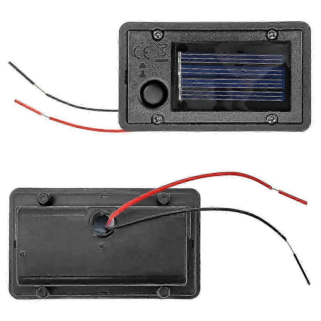 4Pcs Battery Box, Solar Lantern Light Replacement Parts Top compatible ...