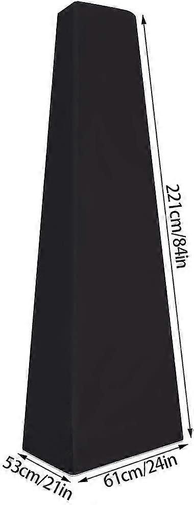 87 cm kraftig vandtæt terrassevarmerdæksel til havevarmer pyramide stor ...