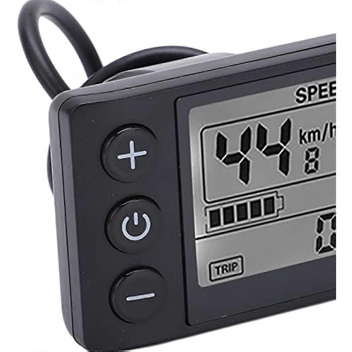 RiToEasysports Electric Display Meter S866 LCD Display Meter 24V 36V ...