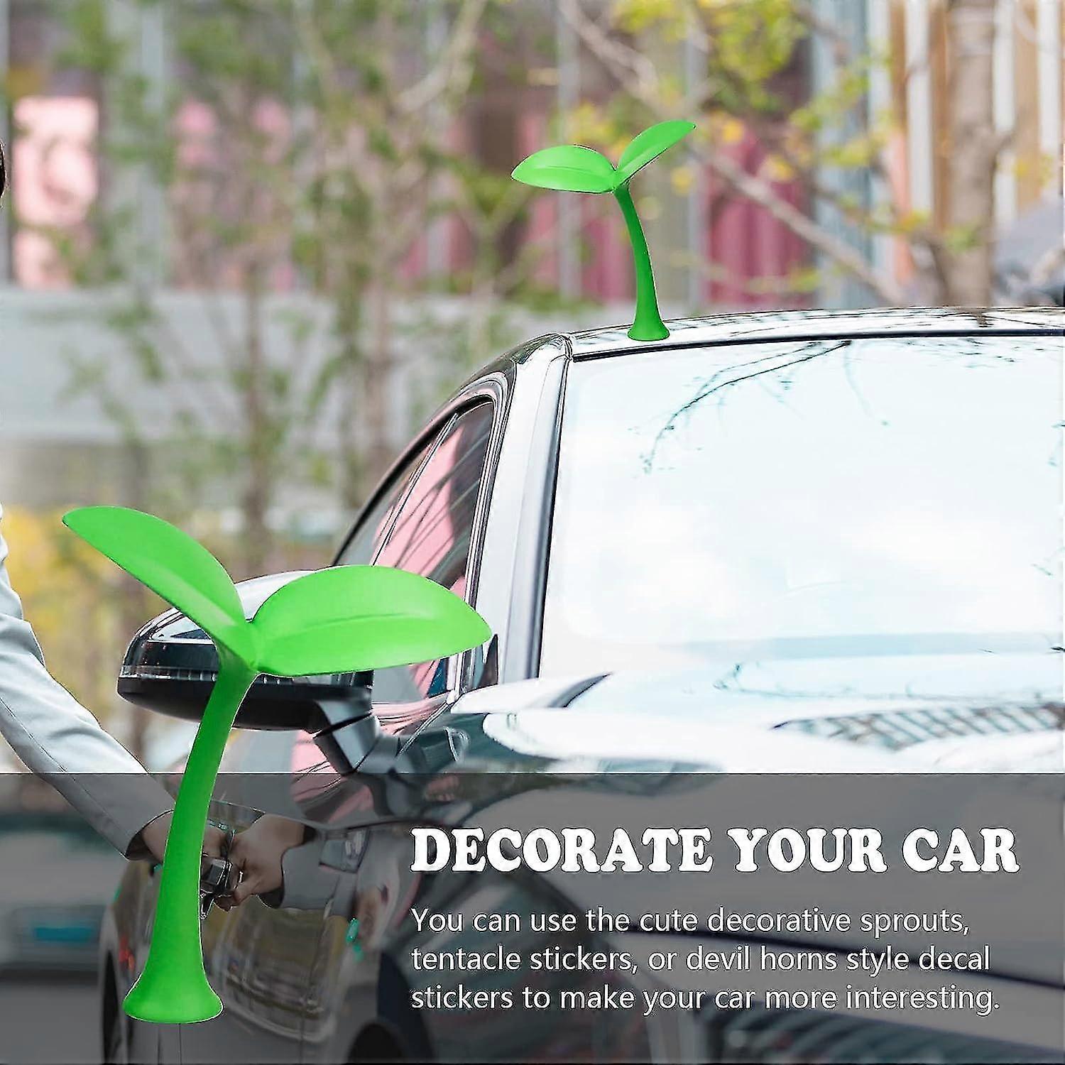 Car Roof Decoration, 3d Stereo Antenna Car Top Stickers, Lovely 3d Car ...