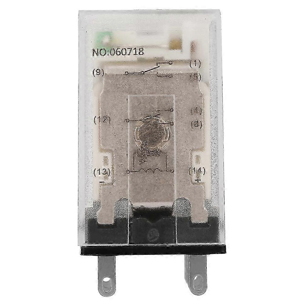 8 Pin Mini Power Intermediate Relay Electromagnetic Relay 5A 24VDC ...