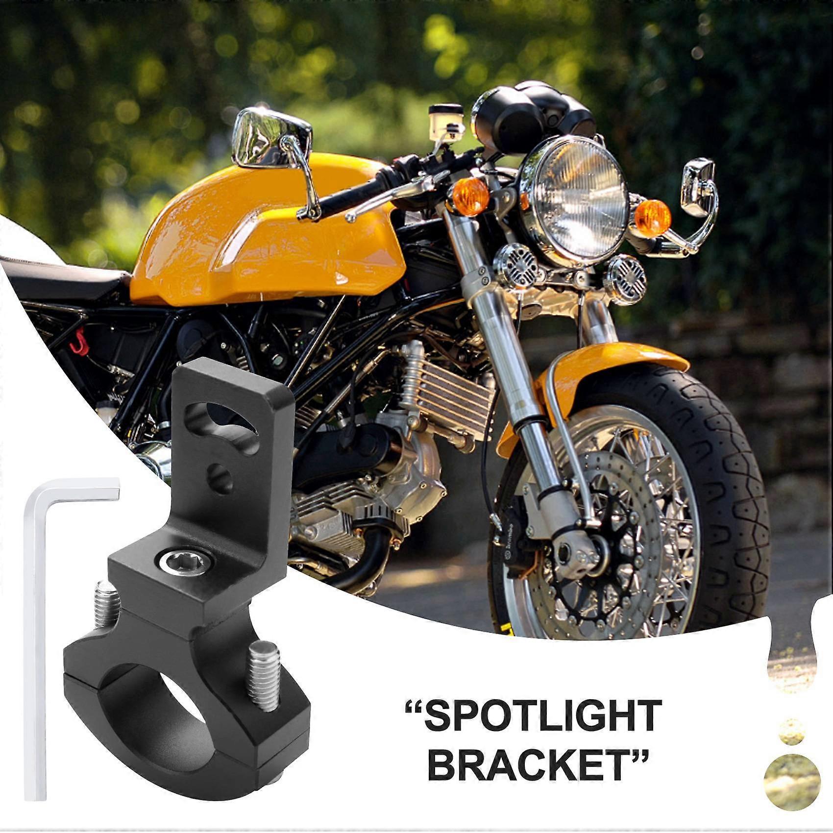 Universal 22mm 25mm 7/8Inch Motorcycle Headlight Bracket Spotlight ...
