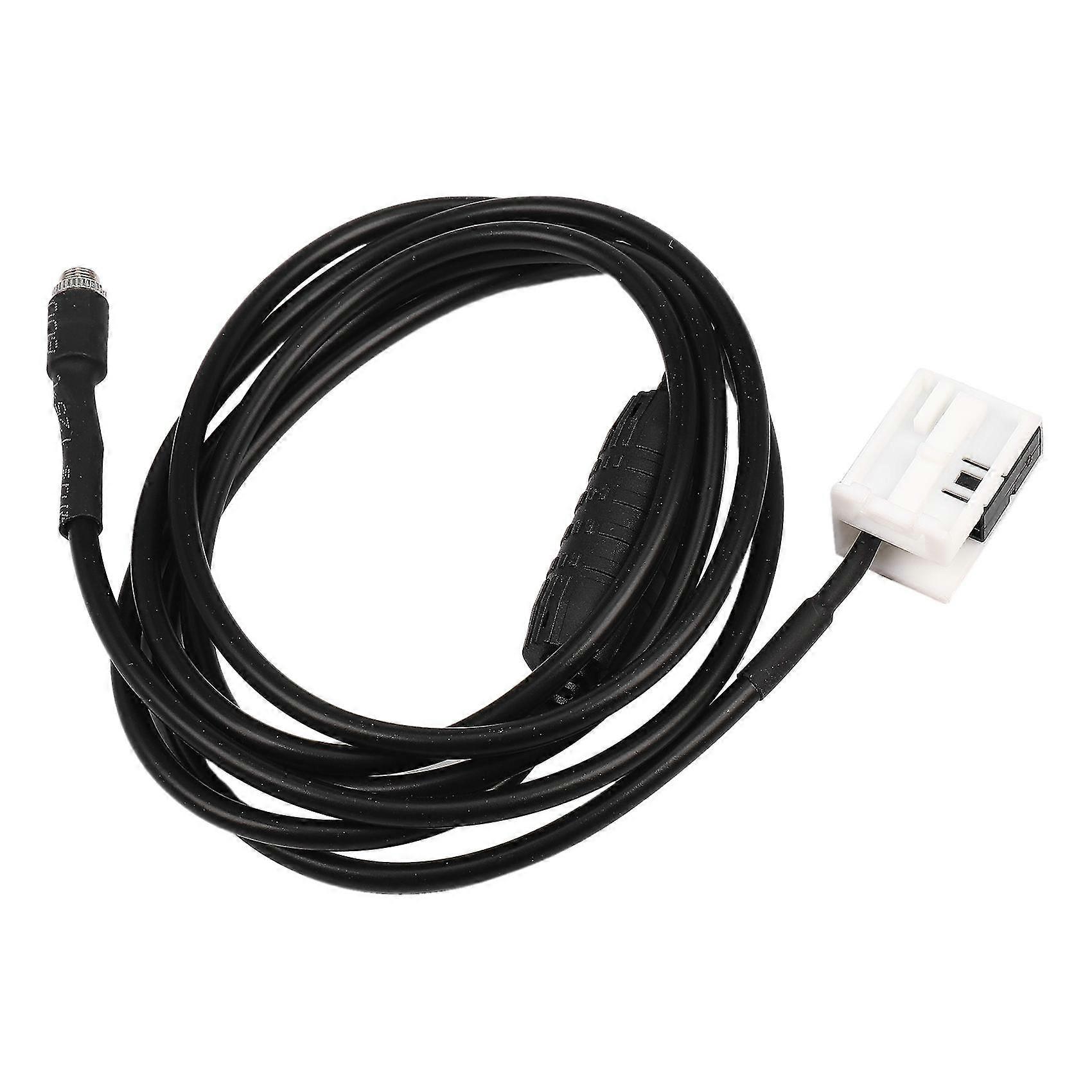 Car AUX Audio Cable Line Connector with Resistor 1.5M 12 Pin for E60 E61 E63 E64 E65 E66 E81 E82 ...