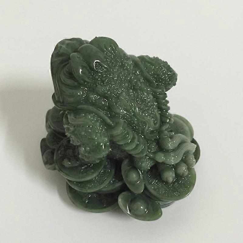 Money Buddha Statues Chinese Feng Shui Coin Three Legged Toad Frog ...