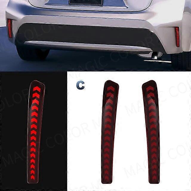 For Toyota Corolla Altis L LE XLE 2020 2021 Car Rear Bumper Reflector ...