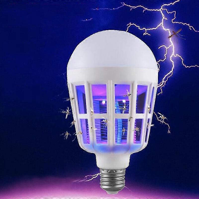 1pcs Led Mosquito Lamp Mosquito Repellent Bulb Dual Use E27 Screw B22 ...