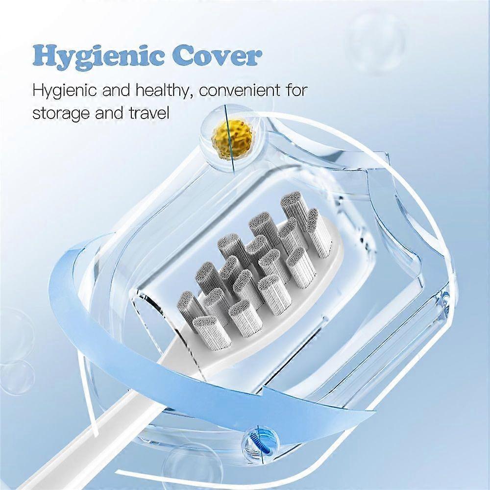 6 Pack Replacement Brush Heads Compatible with Suri Electric Toothbrush ...