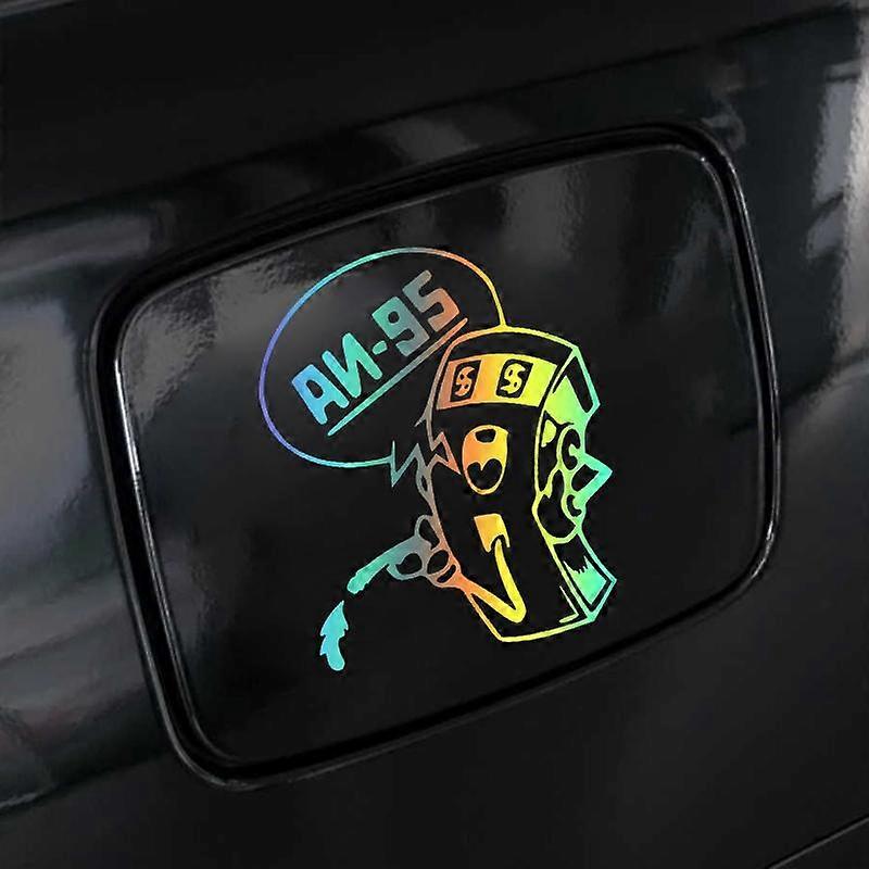 Die-Cut Vinyl Decal Funny Fuel Tank Car Sticker Car Sticker Waterproof ...