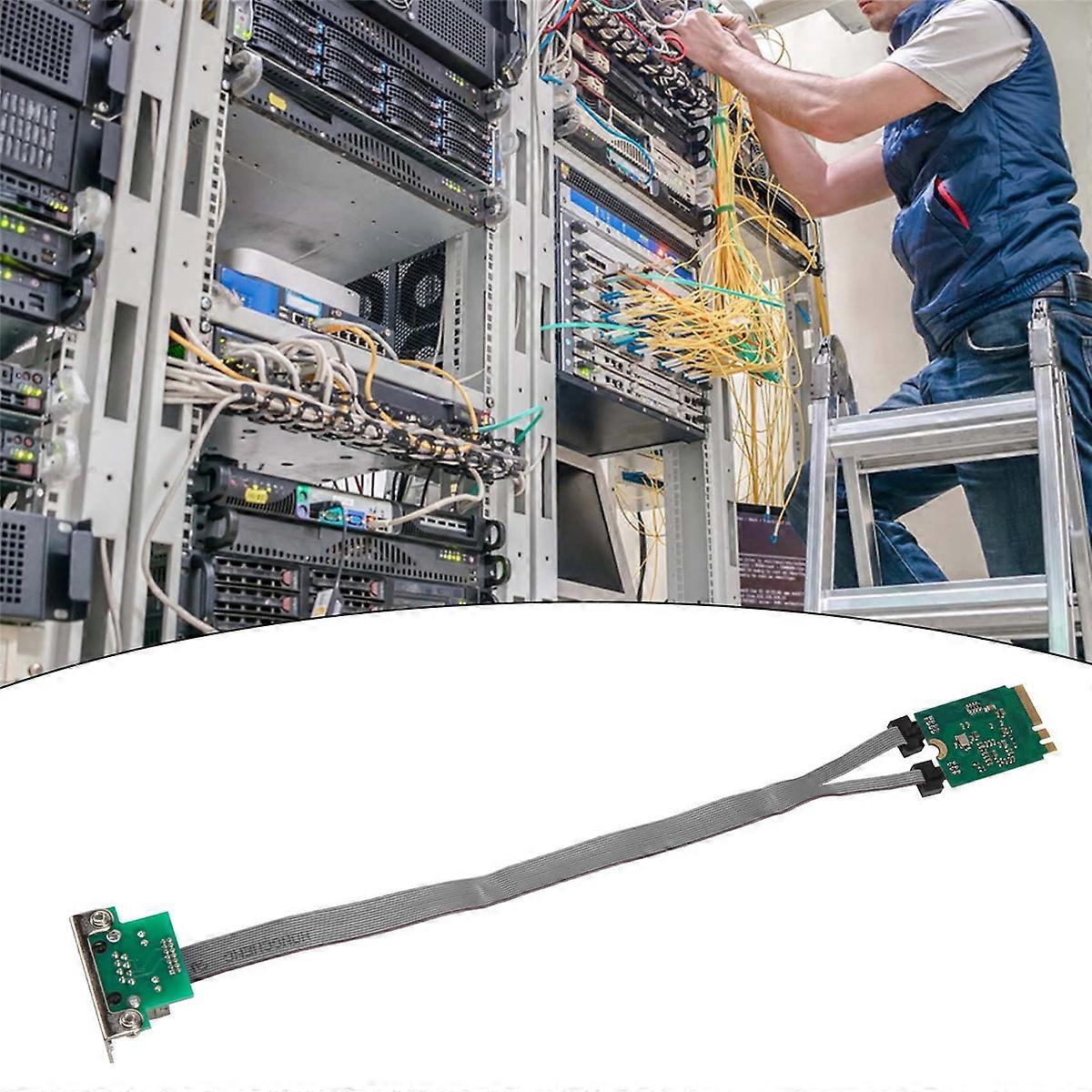 Mini PCIE Network Card M.2 A+E to RTL8111F Gigabit Ethernet Card Single ...