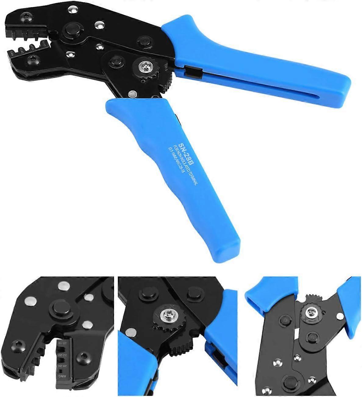 SN-28B Professional Crimping and Cutting Tool Ratchet Cable Terminal ...