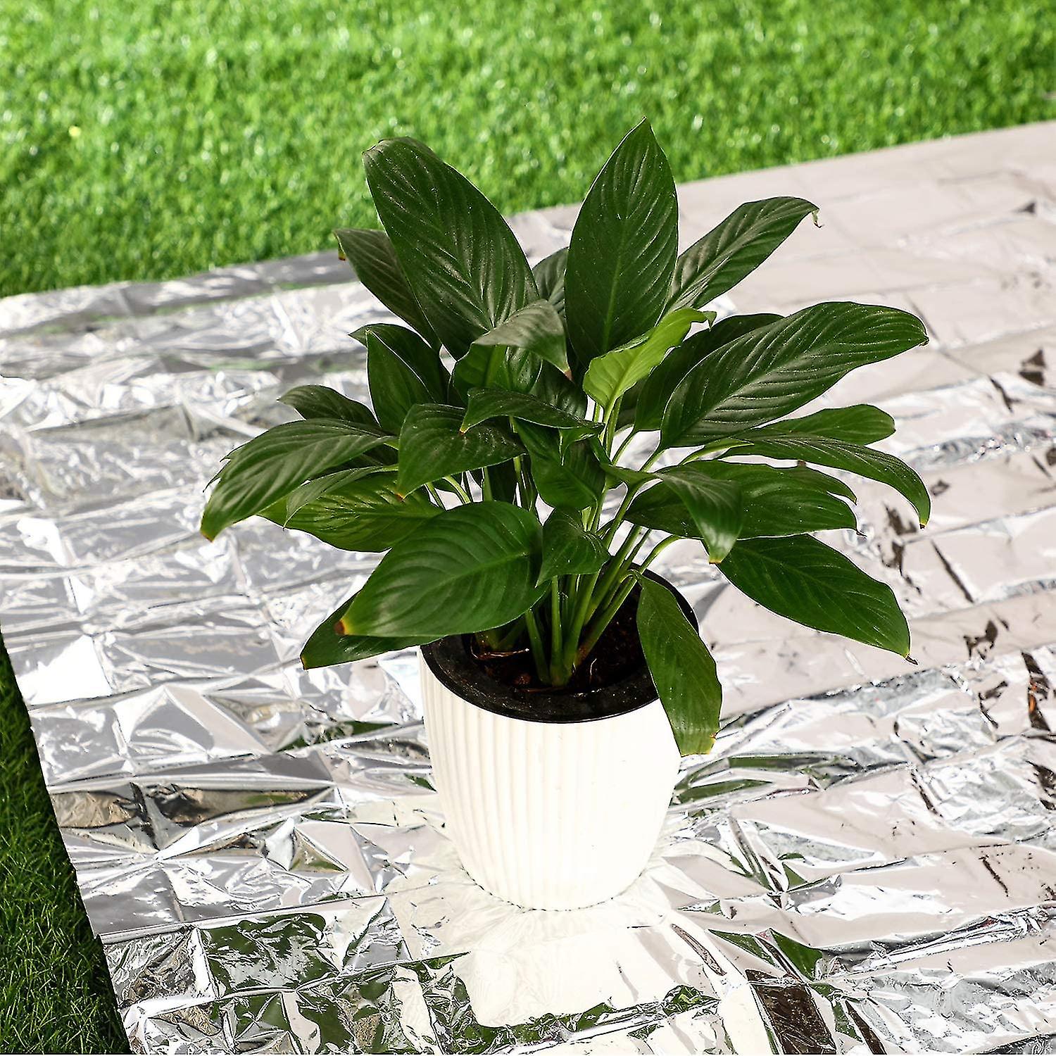 3 Pcs Emergency Blanketshigh Silver Reflective Mylar Film Foil ...