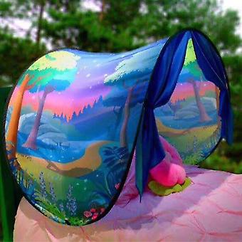 Fancy Dream Tents Kid Child Unicorn Space Foldable Tent Indoor Bed ...