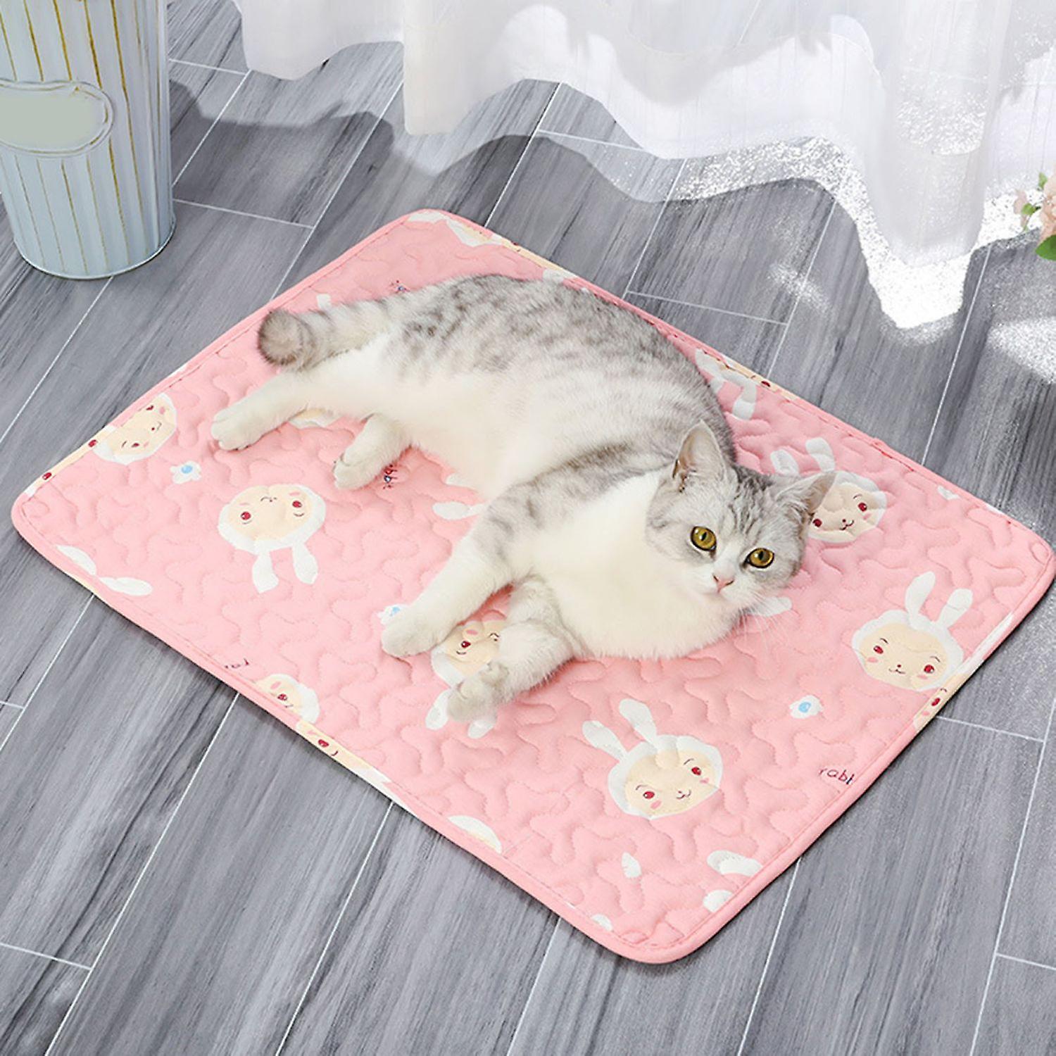 Pet Mat Cartoon Animal Printing Dog Sleeping Pad Summer Moisture ...