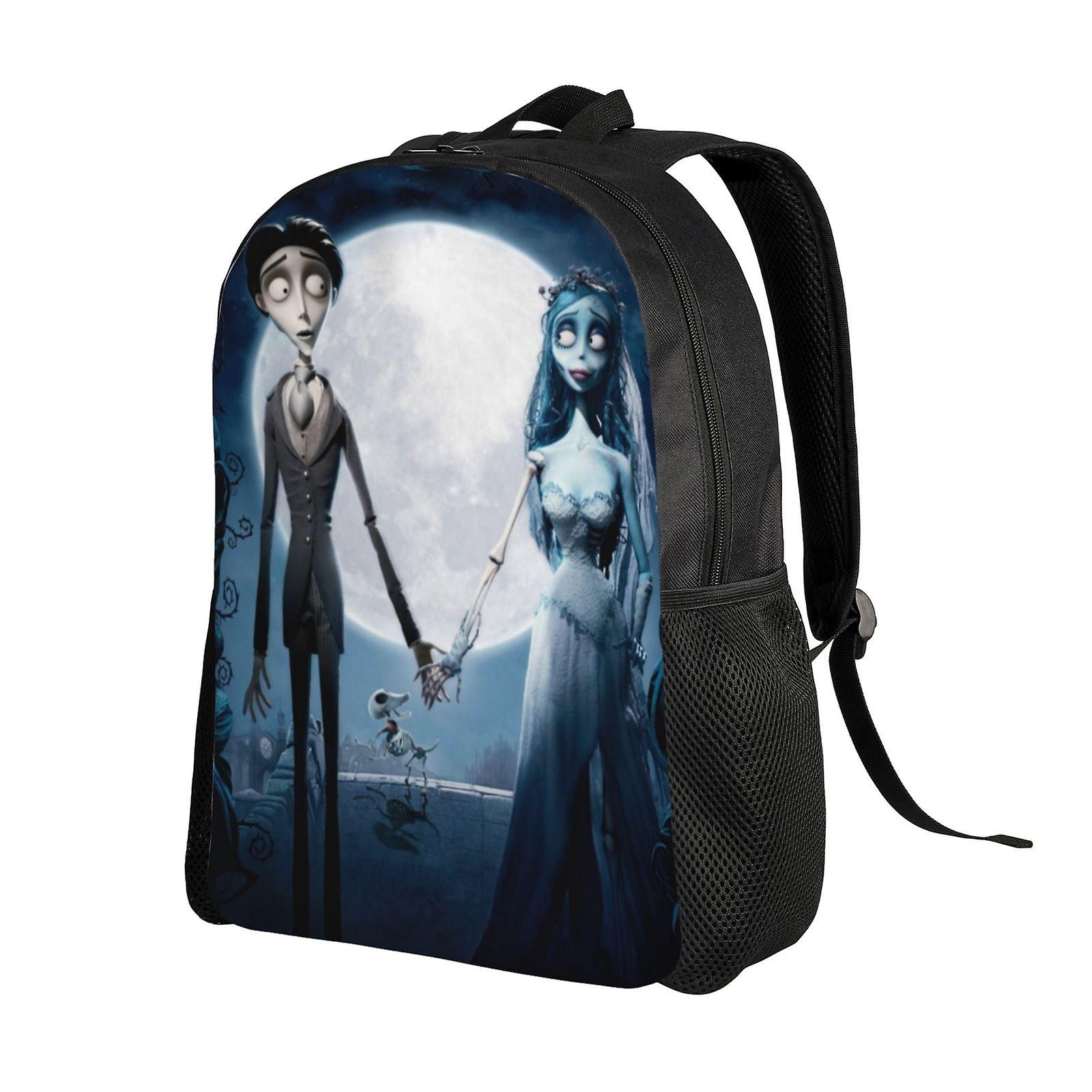 Tim Burton's Corpse Bride Unisex Backpack Laptop School Bag College ...