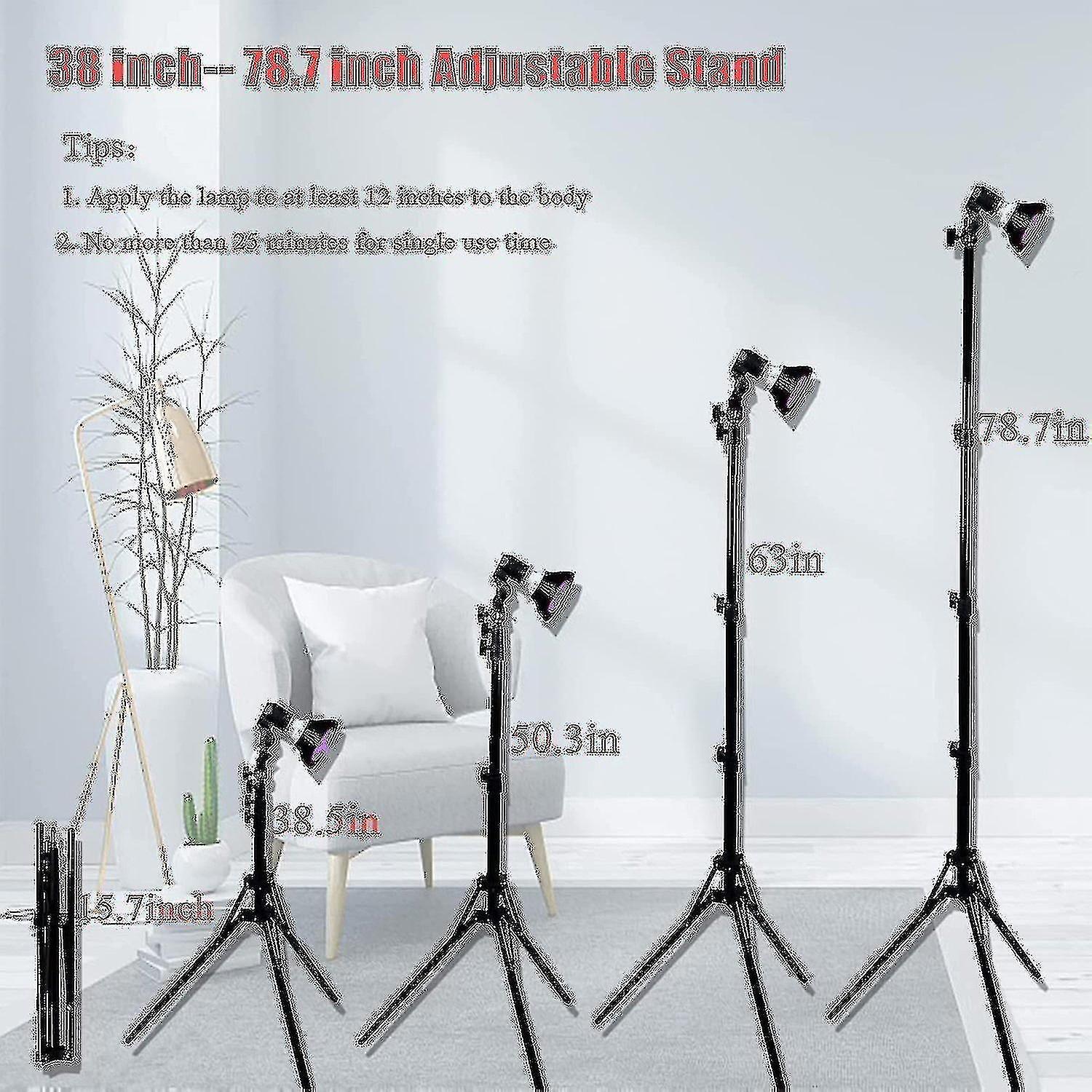 Home Tanning Lamp Fluorescent Lamp Body Face Bronzer 54w Self Tanning ...