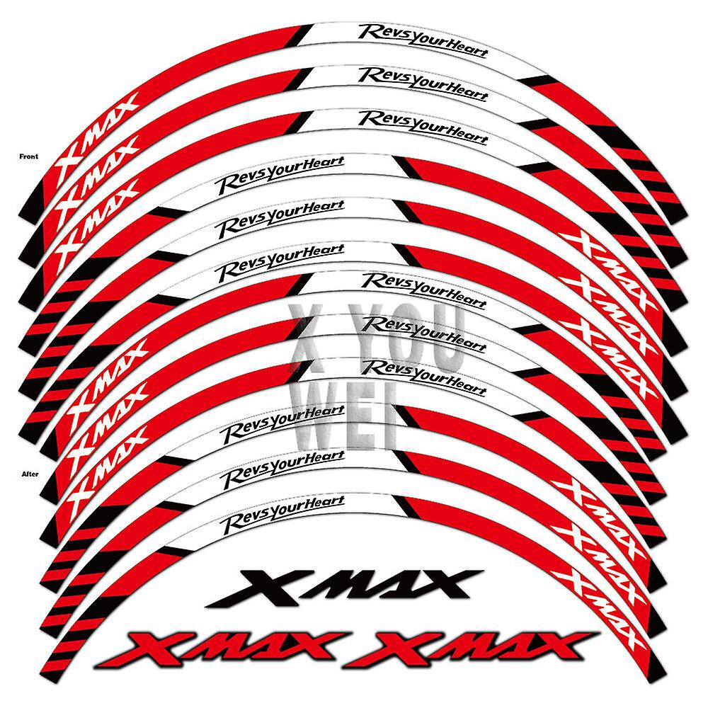 For Yamaha Xmax300 Hub Reflective Sticker Modification Personalized ...